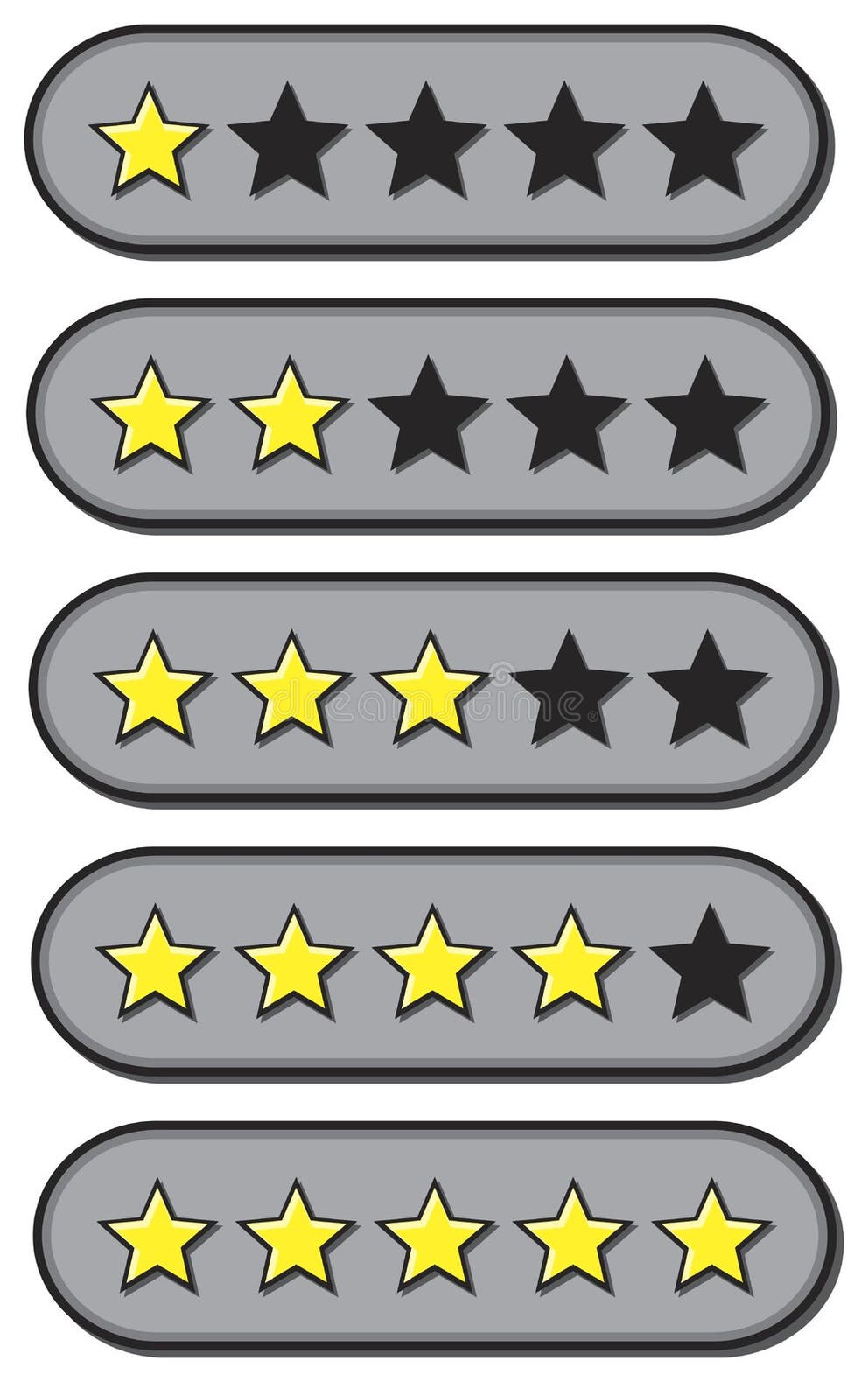Review Star Ratings Stock Illustrations – 3,044 Review Star Ratings ...