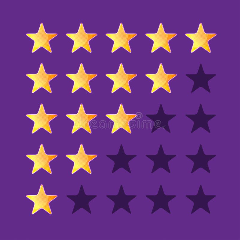 Star Ratings, Element for Web Stock Vector - Illustration of like ...