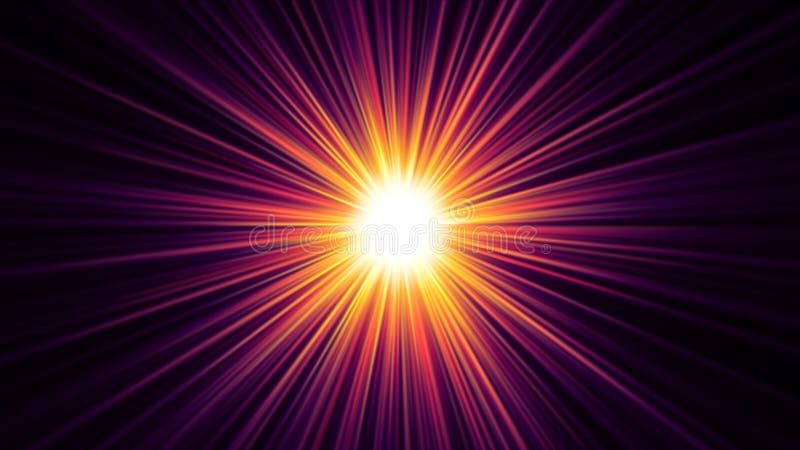 Star ray in space abstract stock illustration. Illustration of ...