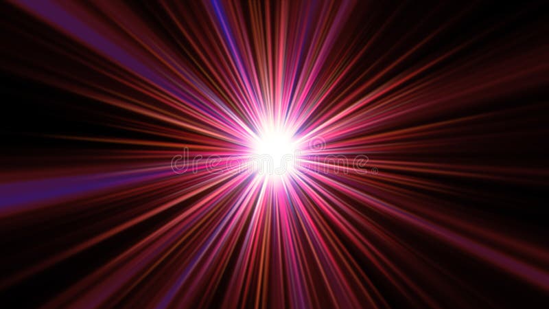 Star ray in space abstract stock illustration. Illustration of light ...