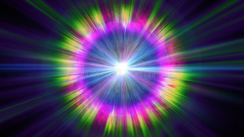 Star ray light in space stock illustration. Illustration of abstract ...