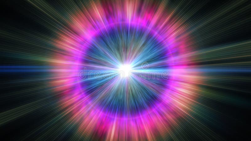 Star ray light in space stock illustration. Illustration of beauty ...