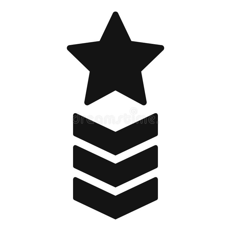 Star Reputation Icon, Simple Style Stock Vector - Illustration of ...