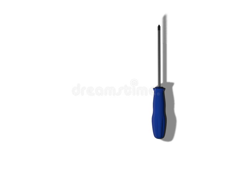 STar Screwdriver, Three-dimensional Work Stock Illustration ...