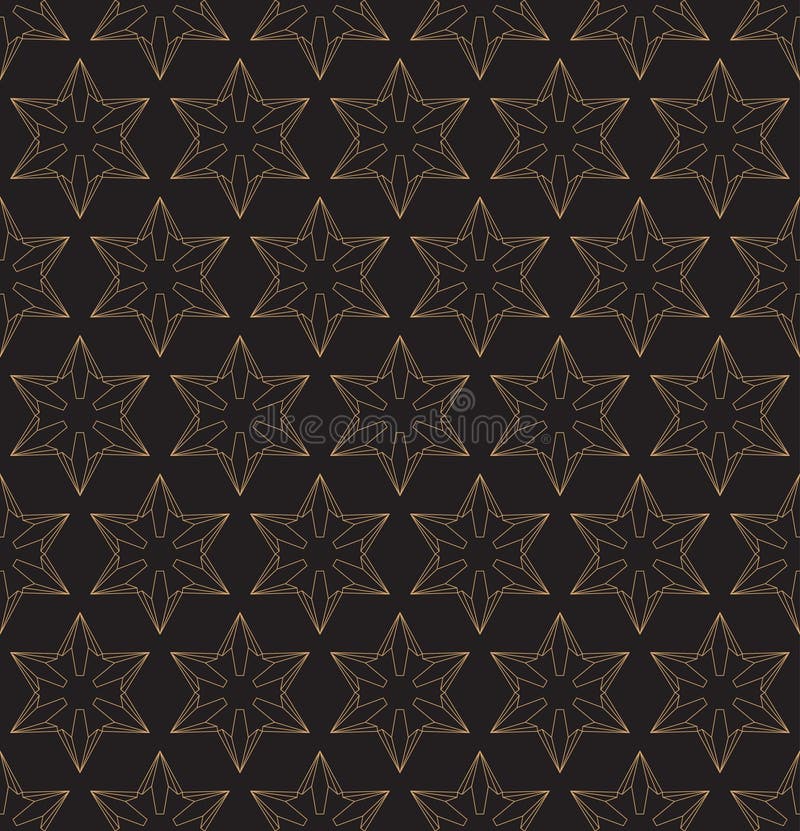 Star Seamless Pattern for Web, Wrapping Paper, Vector Stock Vector ...