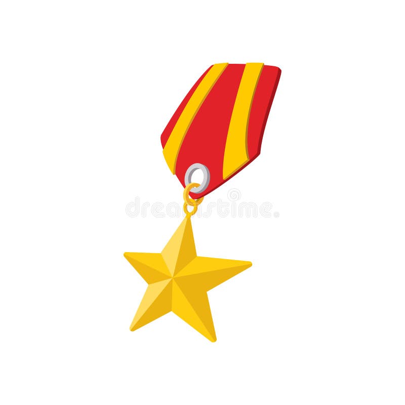 Cartoon Army Medal Star Stock Illustrations – 302 Cartoon Army Medal ...