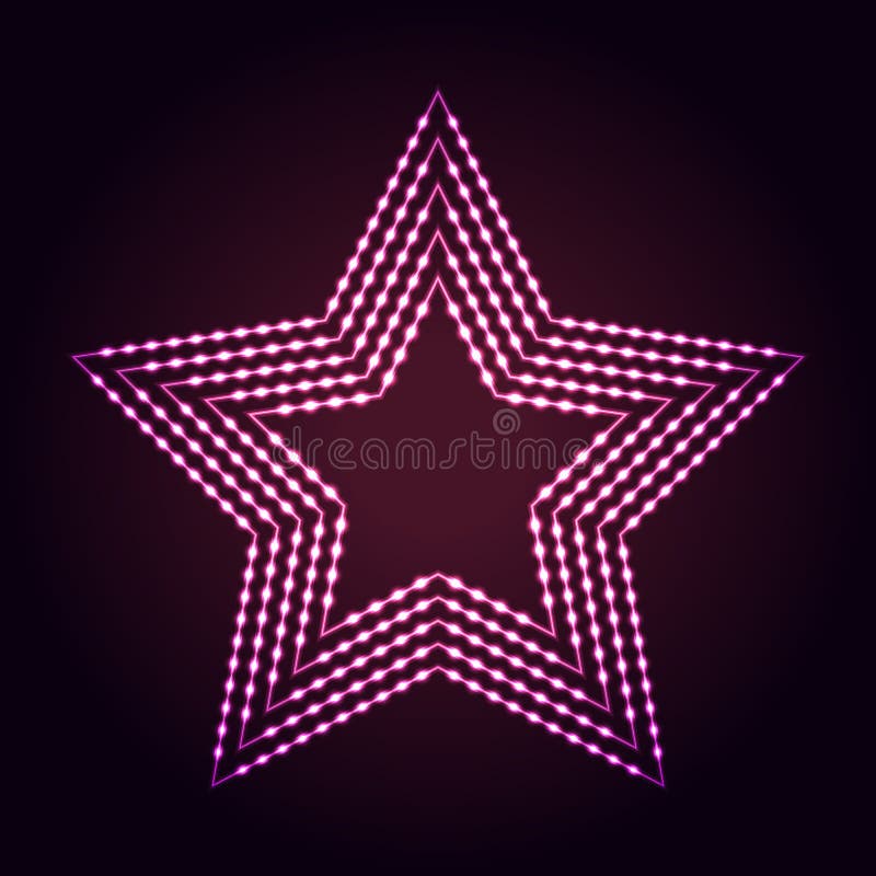 Star Shape Set - Different Vector Illustrations Isolated on White ...