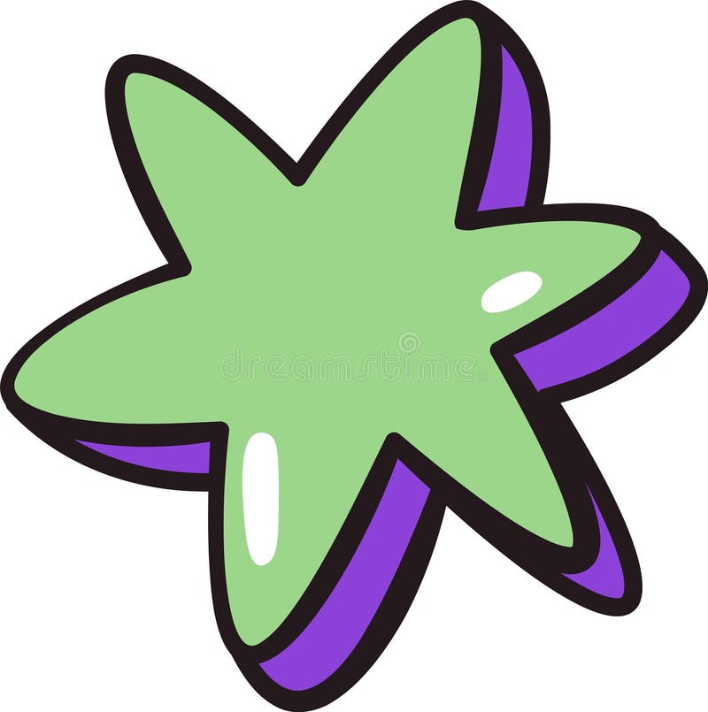 Star Shape Comic Art stock vector. Illustration of element - 319315078