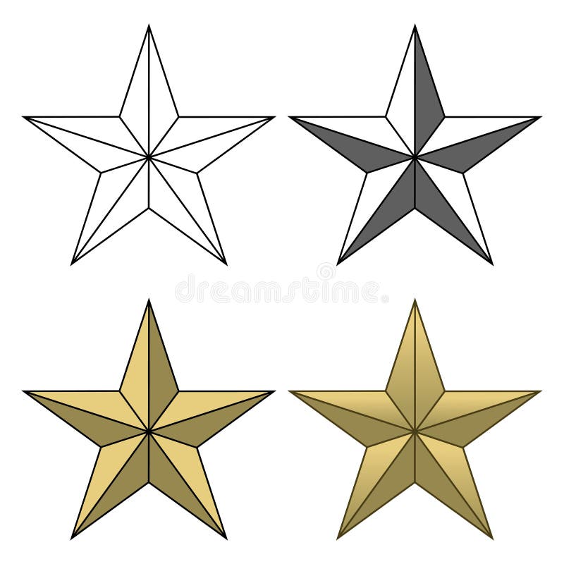 Star Shape stock vector. Illustration of bright, yellow - 81326028