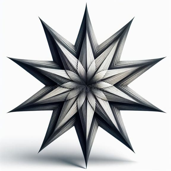 139 59. Star_ a Shape with Pointed Ends and Five or More Intere Stock ...