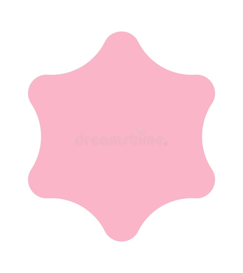 Star Shape Sticky Label Shape Stock Vector - Illustration of template ...