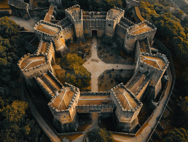 Star-shaped Castle Towers: Ancient Civilization Mysteries ...