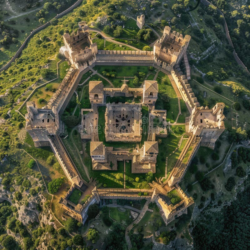 Star-shaped Castle Towers: Ancient Civilization Mysteries ...