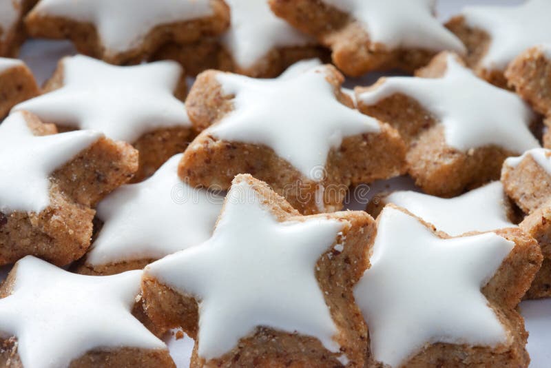 Star-shaped cookies stock photo. Image of delight, bake - 13379186