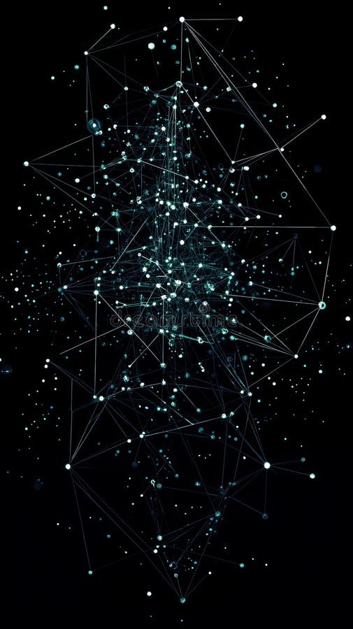 Star Shaped Layout of IoT Devices in a Central Hub Design Stock Illustration - Illustration of ...