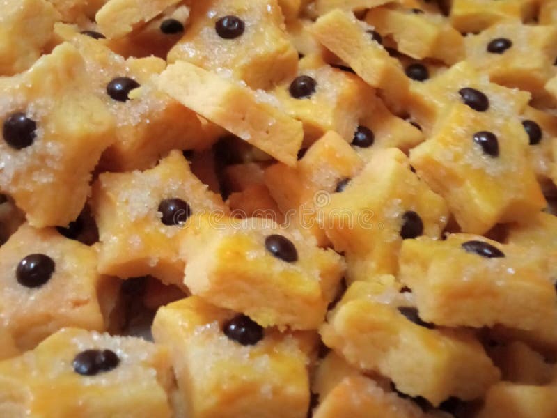 Star-shaped Pastries As an Eid Dish. Stock Image - Image of cuisine ...