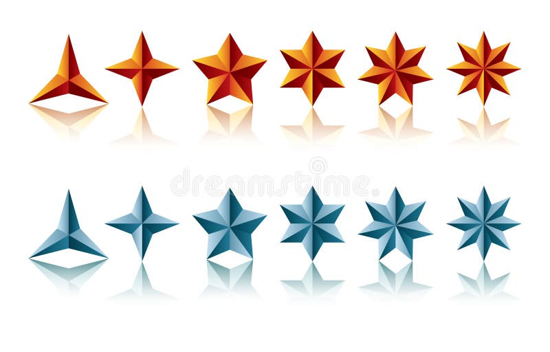 Star shapes stock vector. Illustration of pattern, icon - 8525486