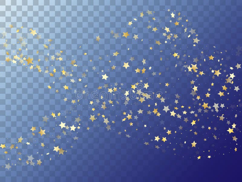 Gold Gradient Star Dust Sparkle Vector Background. Stock Vector ...