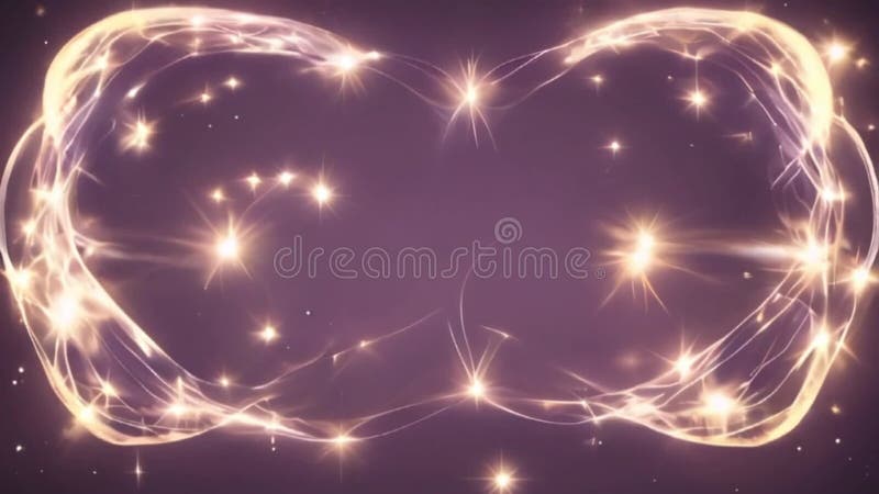 Star Shooting Arc Light with Magic Beam Sparkle, Motion Stock Footage ...