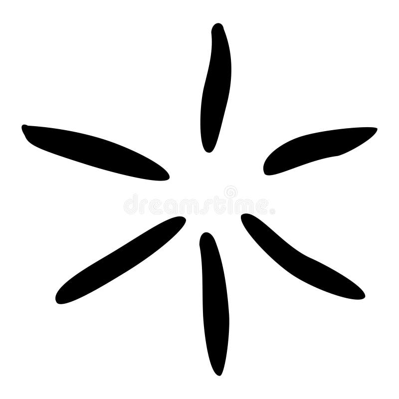 Star, Simple Vector Hand Draw Sketch Doodle, at White Background Stock ...