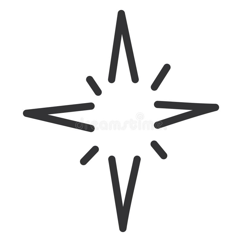 Star Sketch Icon Hand Draw Vector Stock Vector - Illustration of ...