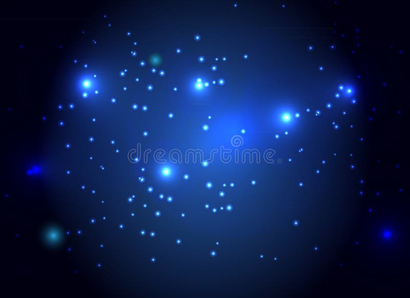 Star Sky Abstract Background Vector Illustration Stock Vector ...