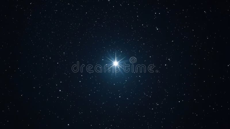 A star in the sky. stock photo. Image of bright, numerous - 373132482