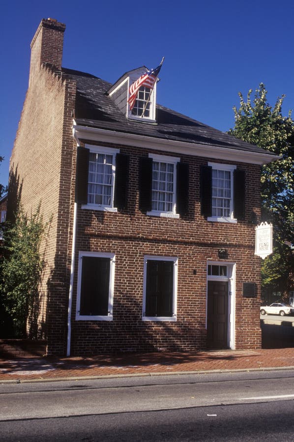 The Star Spangled Banner Flag House, Baltimore, MD Editorial Image ...