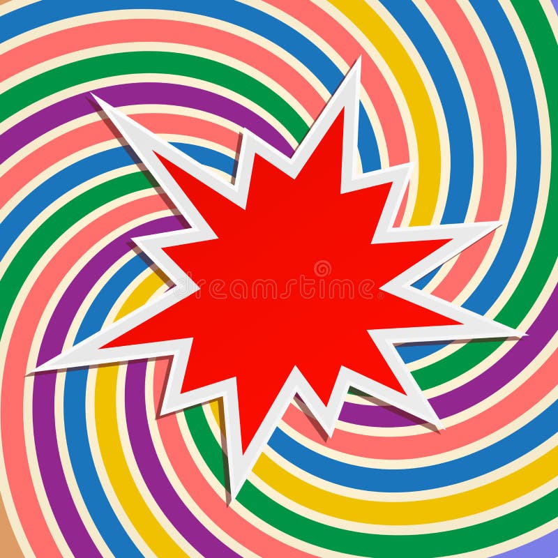 Ink Star Splash Abstract stock vector. Illustration of cutout - 142097113