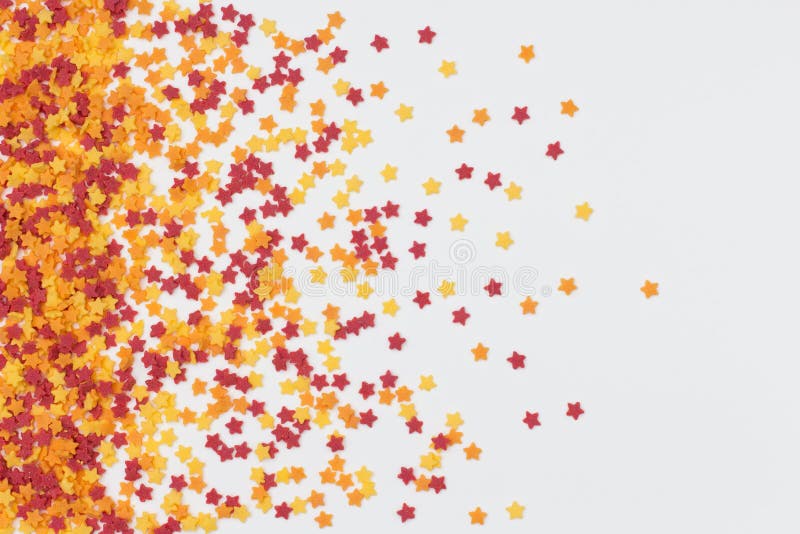 Colorful Star Sprinkles stock image. Image of decoration - 11332945