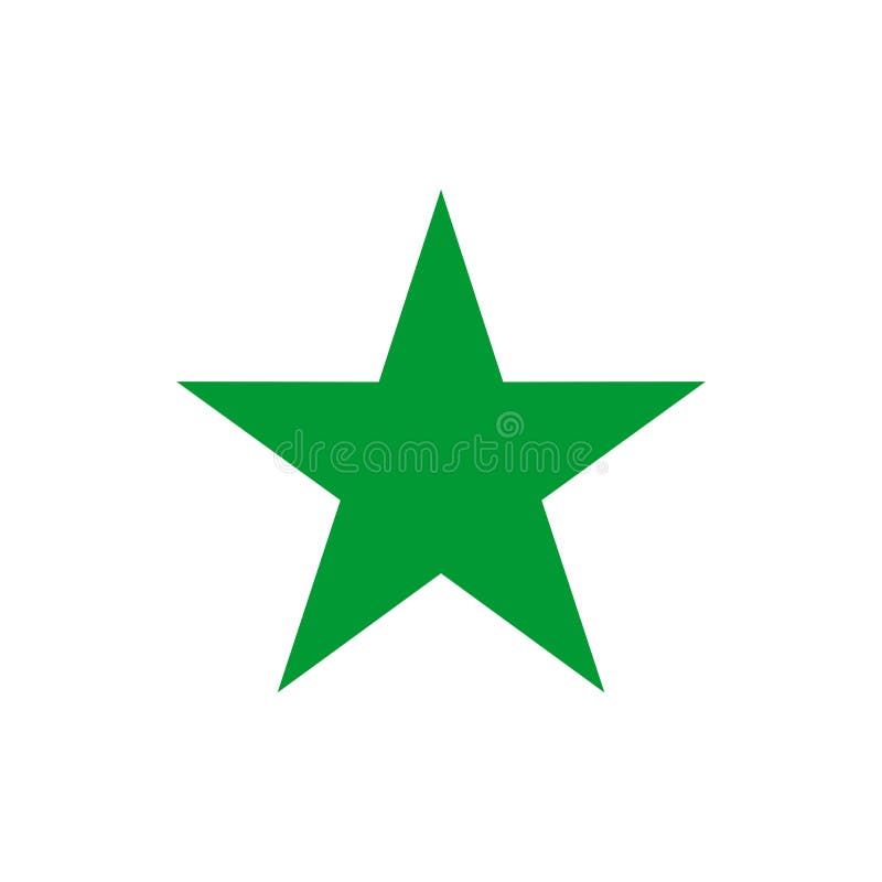 Star.Star with Five Rounded Points Icon.Vector Illustration. Stock ...