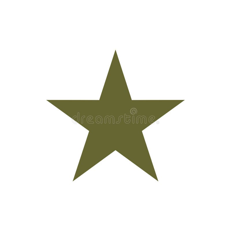 Star.Star with Five Rounded Points Icon.Vector Illustration. Stock ...
