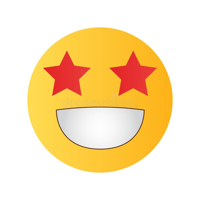 Star-Struck Icon Vector Image. Suitable for Mobile Apps, Web Apps and ...