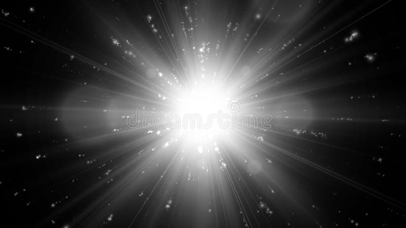 Star or Sun. Explosion Effect. Vector Light Effect Stock Vector ...
