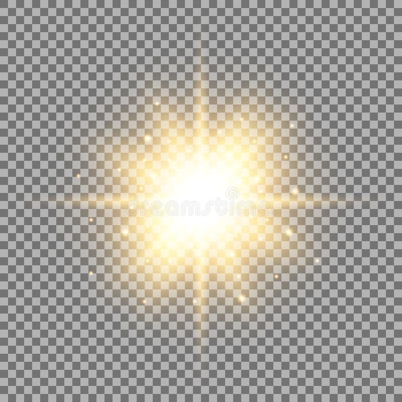 Star, sun, light effect stock vector. Illustration of effect - 251182520