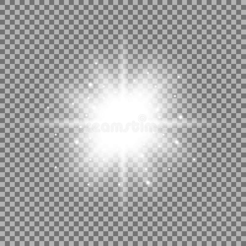 Star, sun, light effect stock vector. Illustration of glitter - 251182567