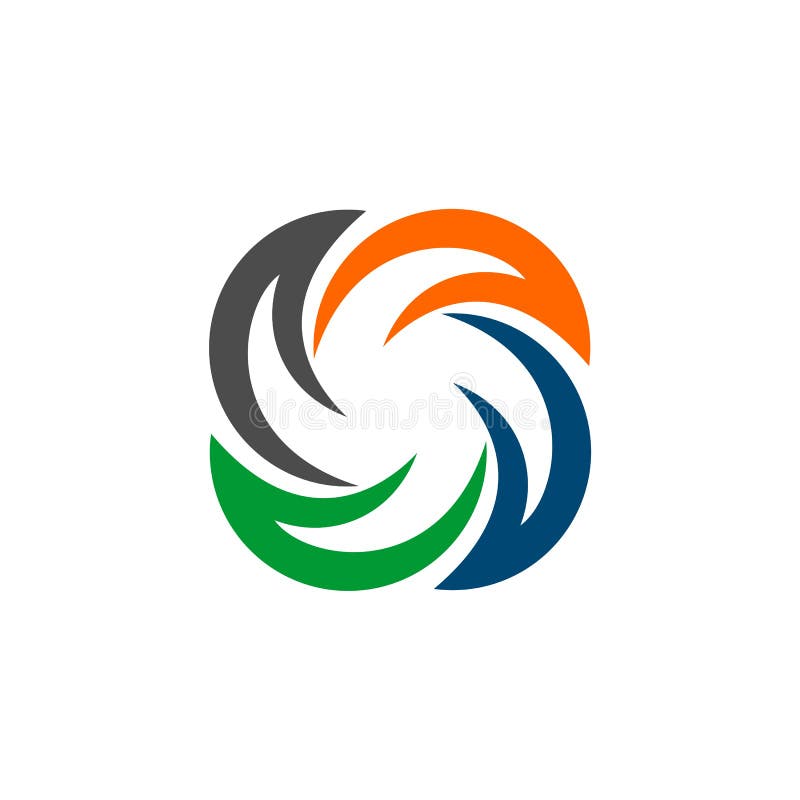 Star Swoosh Logo Template Illustration Design. Vector EPS 10 Stock ...