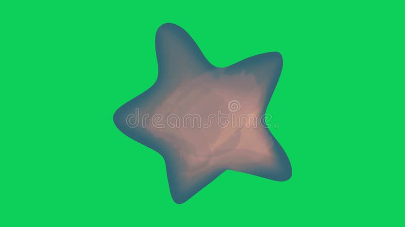 Star Symbol Hand-drawn Scribble Animation on Green Screen Stock Video ...