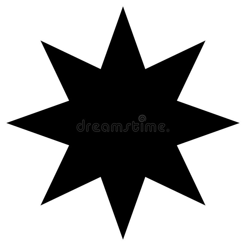 Star Symbol, Star Icon Vector Stock Vector - Illustration of galaxy ...