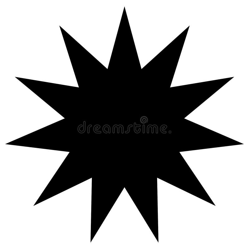 Star Symbol, Star Icon Vector Stock Vector - Illustration of decor ...