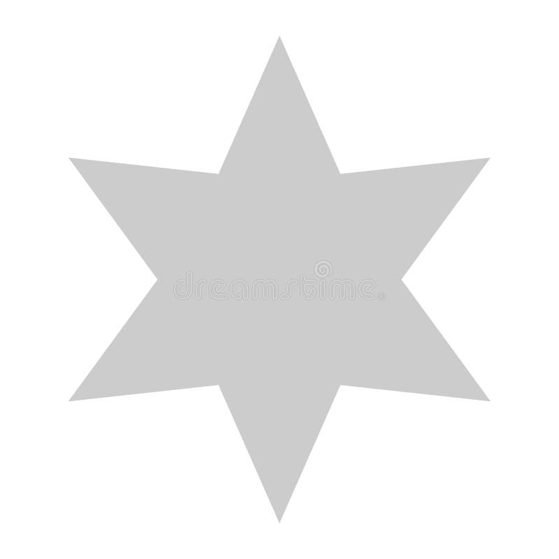 Star Symbol, Star Icon Vector Stock Vector - Illustration of ornament ...