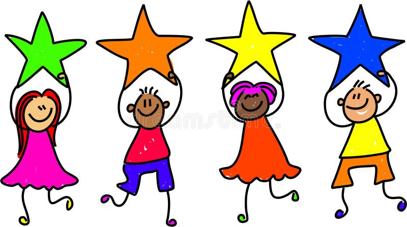 Star team stock vector. Illustration of achievement, entertainment ...