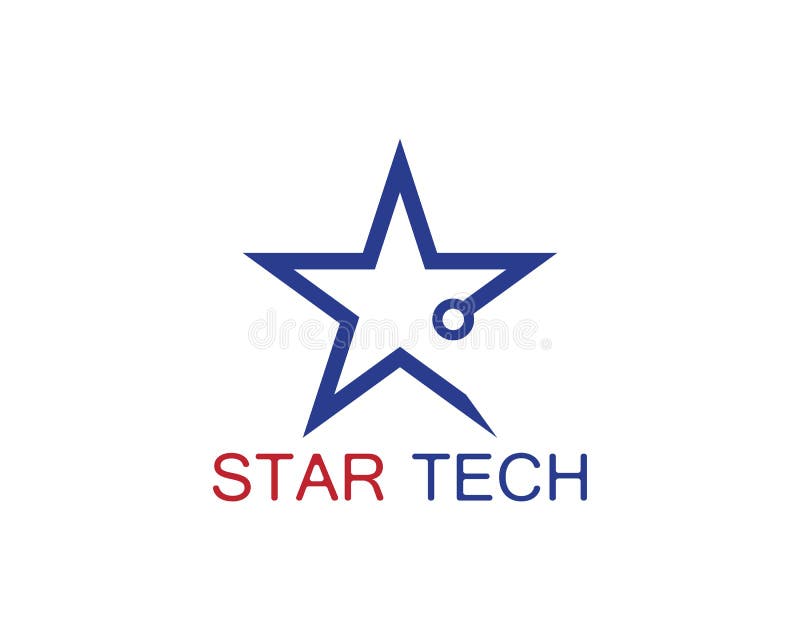 Star Tech Community Logo Template Stock Vector - Illustration of branding, concept: 137895274