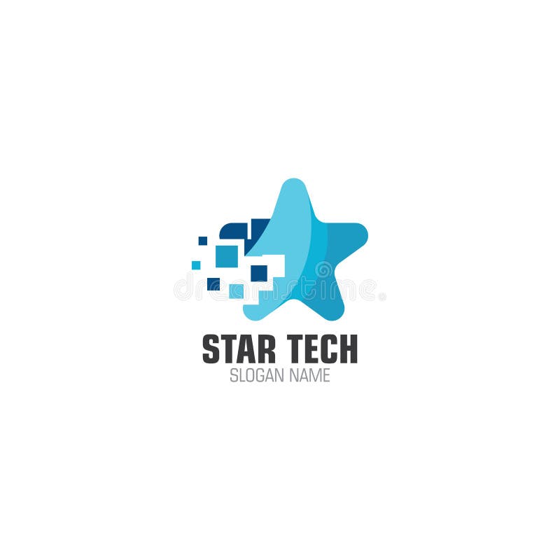 Star Technology Logo Symbol or Icon Template Stock Illustration ...