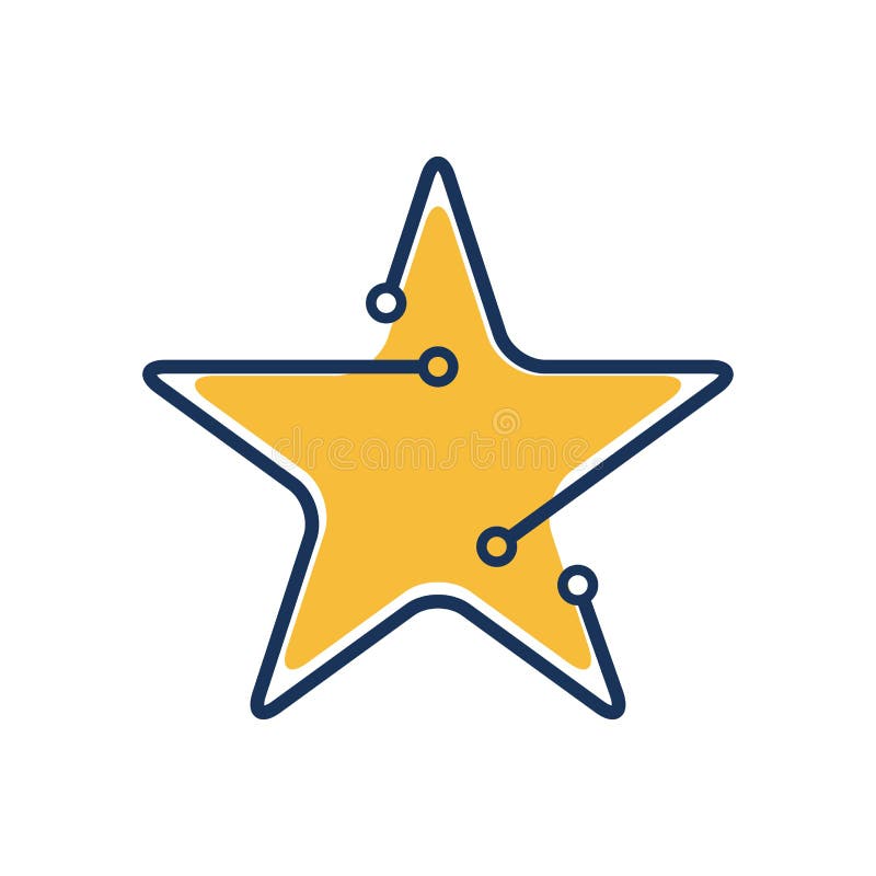 Star Tech stock vector. Illustration of design, agency - 249576892