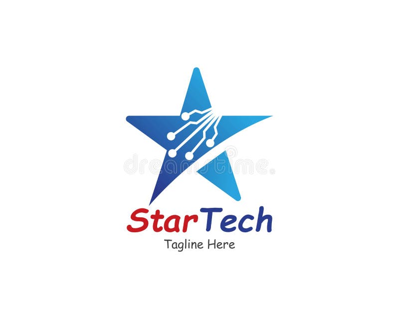 Star Technology Logo Symbol or Icon Template Stock Illustration ...