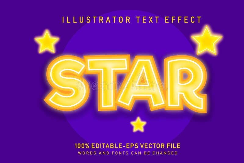 Star text stock illustration. Illustration of element - 4251351