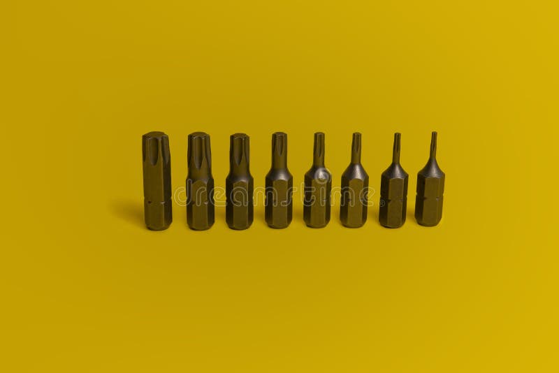 Star or Torx Bits are Characterized by a 6-point Star-shaped Pattern ...