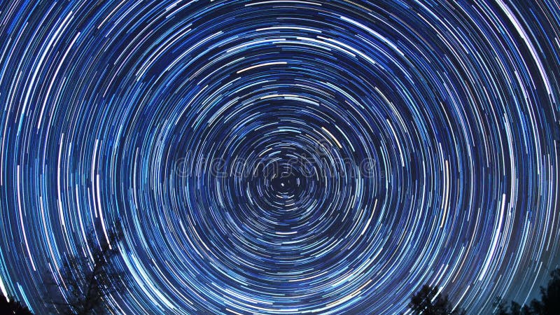 Star Tracks. Time Lapse. 4K Stock Video - Video of line, stellar: 44933919