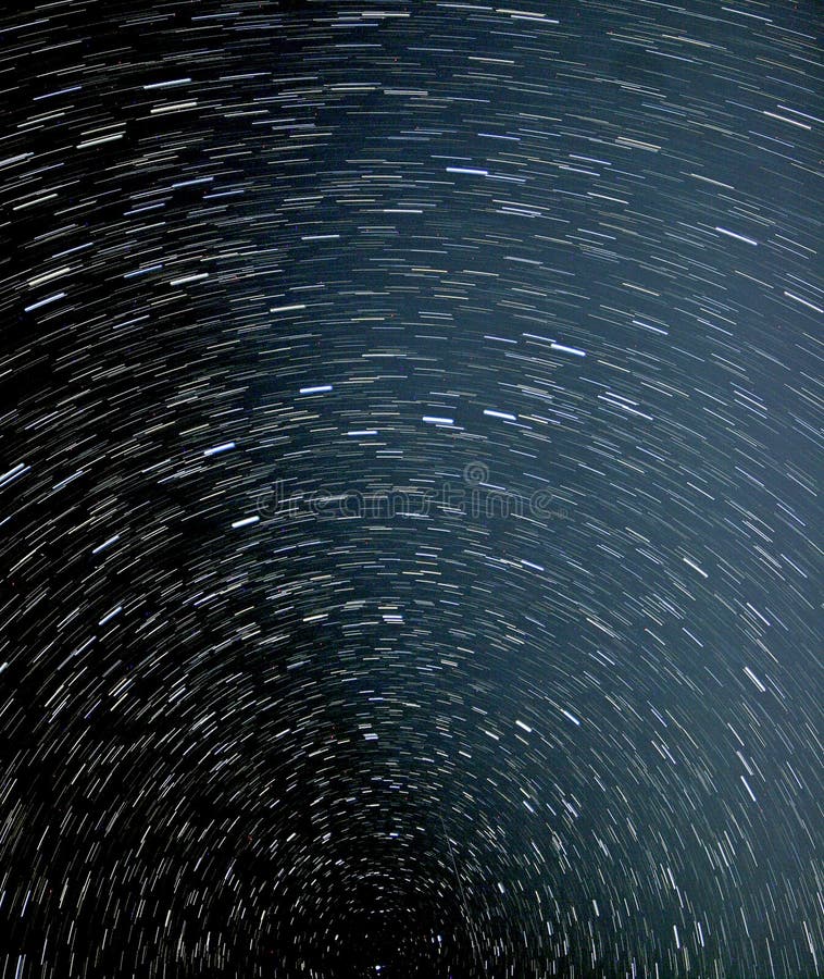 Abstract Blue Lights Streaking Across Space Background Stock Photos ...